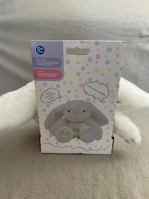 CHAD VALLEY SNUGGLE Bunny Rabbit Plush Toy Comforter Toy 10” New Boxed ...