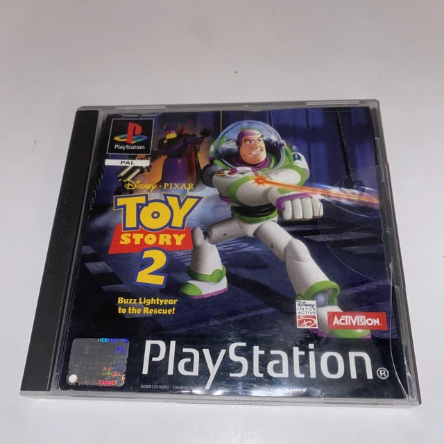 TOY STORY 2 Buzz Lightyear to the Rescue PlayStation 1 PS1 Game sticker ...