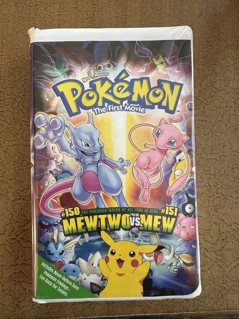 POKÉMON THE FIRST Movie: Mewtwo Strikes Back (VHS, 2000, Clamshell) £9. ...