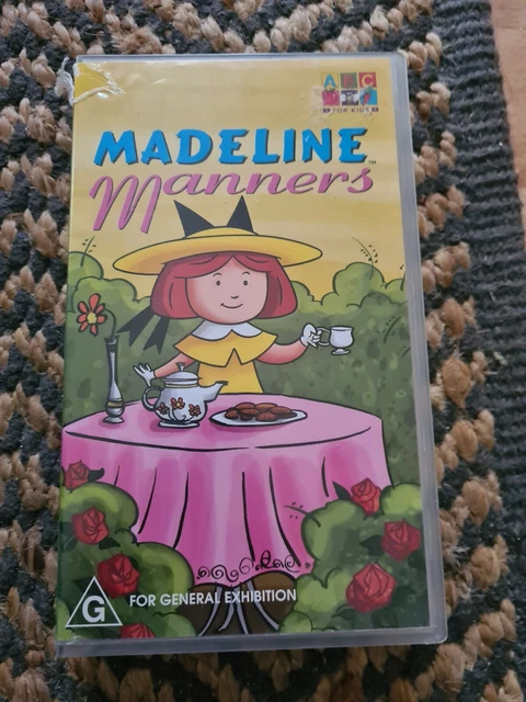 MADELINE VINTAGE VHS Tapes x2 Madeline At The Ballet, Winter Vacation ...