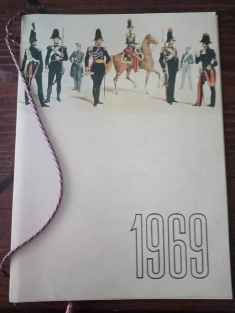 CALENDARIO STORICO DEI CARABINIERI anno 1969 EUR 25,00 - PicClick IT