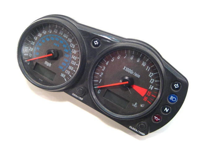 KAWASAKI ZX6R 636A Speedometer Cockpit (Miles) mph Speedometer #MP172 £ ...