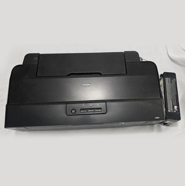 EPSON L1800 A3 DTF Printer SOLD AS SEEN FOR SPARES OR REPAIR (NO POWER ...