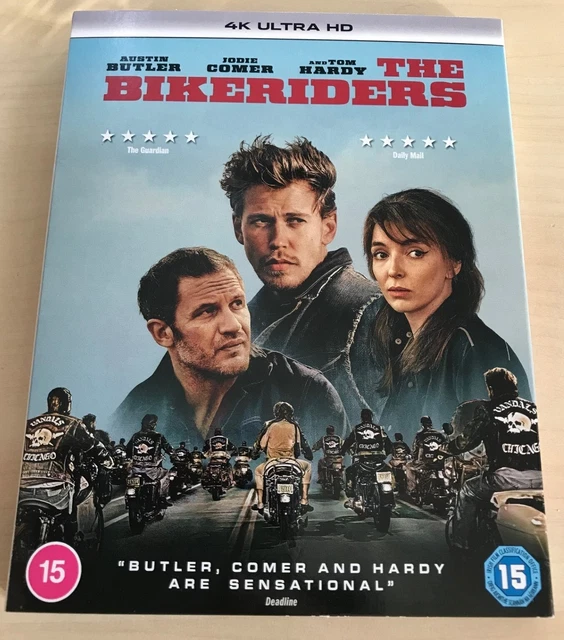 THE BIKERIDERS, TOM Hardy & Austin Butler, 4K Uhd Blu Ray With Card Slipcase £17.99 - PicClick UK