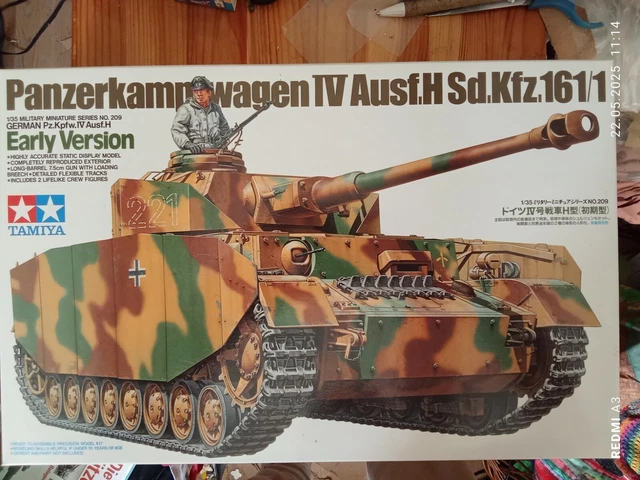 TAMIYA 1/35 PANZERKAMPFWAGEN IV Ausf. H OVP EUR 20,50 - PicClick DE