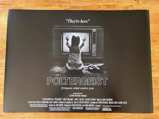 POSTER POLTERGEIST SIZE 420mm x 594mm (A2) £4.99 - PicClick UK