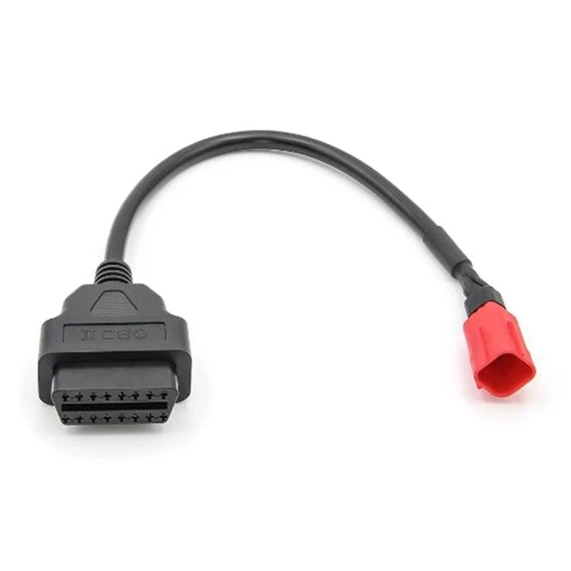 DIAGNOSTIC ADAPTER CABLE Connector OBD2 16 Pin to 6 Pin Fault Detect ...