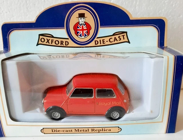 MINI AUSTIN MORRIS Cooper Rouge Oxford 1/43 Eme Royal Mail Etat Neuf ...