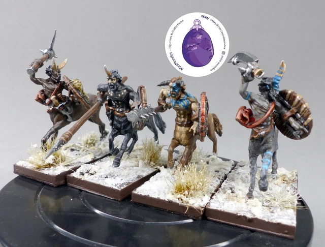 WARHAMMER OLD WORLD, Centaur, Centaure, Centigor, Painted, Beast, Bete ...