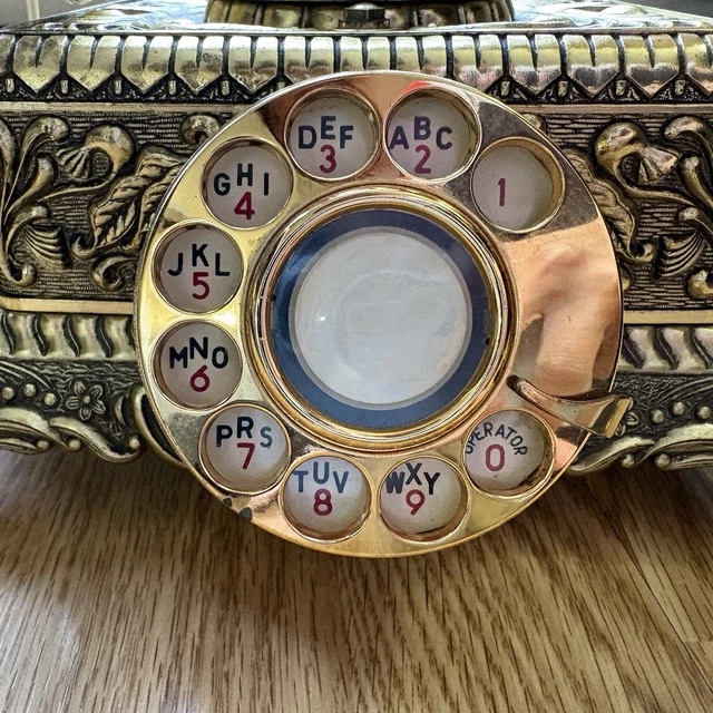 VINTAGE TELEPHONE MONARCH Baroque Made In Korea By OPC Working $150.00 ...