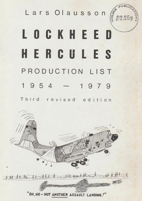 LOCKHEED C-130 HERCULES Production List 1954-1979 by Lars Olausson ...