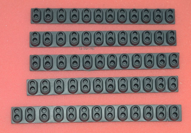 5X CONDUCTIVE RUBBER Contact Pad Button D-Pad for Yamaha KB-280/220/295 ...