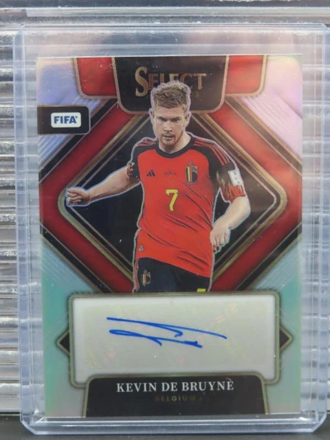 2022-23 SELECT FIFA Kevin De Bruyne Signatures Argent Prizm Auto #S-KDB ...