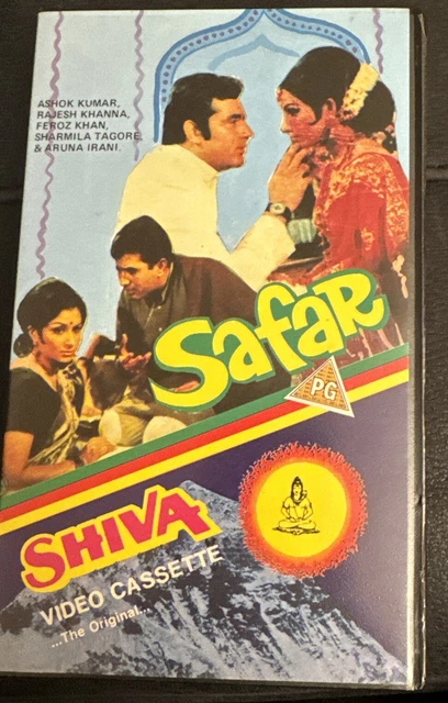 SAFAR BOLLYWOOD VHS Video, Rajesh Khanna £39.99 - PicClick UK