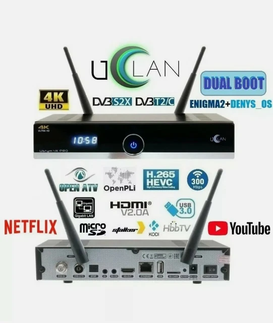 POLNISCHE TV, POLEN TV, Polska Telewizja. Uclan Ustym 4K PRO Ultimate ...