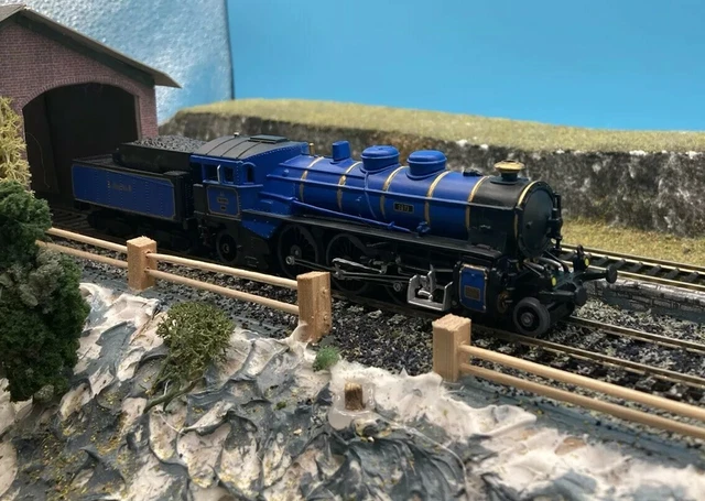 HO GAUGE BAVARIAN S 3/6 Class Steam Locomotive Train Engine Model ...