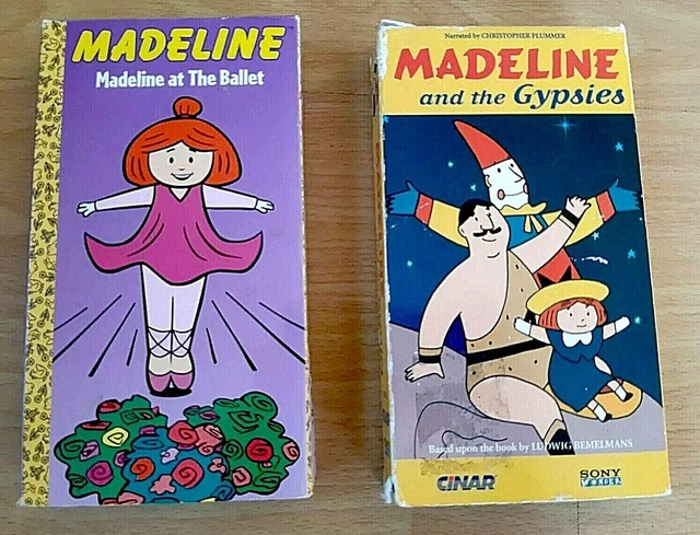 MADELINE VHS 90S At the Ballet Madeline and the Gypsies Fast US ...