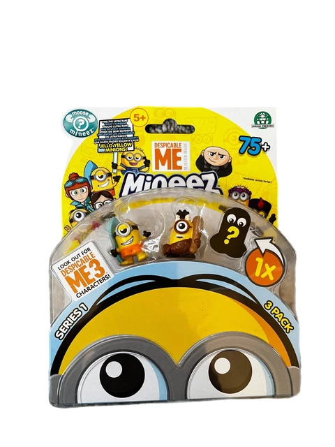 NEW MINIONS DESPICABLE Me 3 Mineez Figure 3 Pack Series 1 £5.35 ...