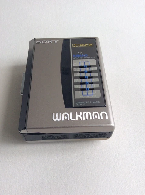 SONY WALKMAN WM-36 Tape Cassette Player VINTAGE £94.50 - PicClick UK