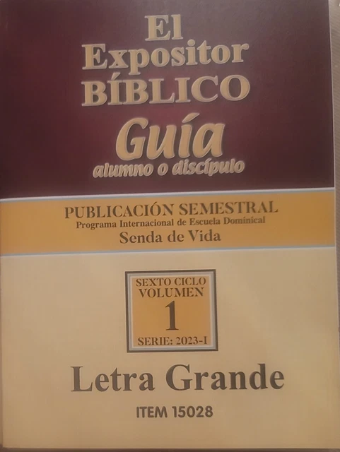 EL EXPOSITOR BIBLICO..GUIA Alumno O Discipulo EUR 7,45 - PicClick FR