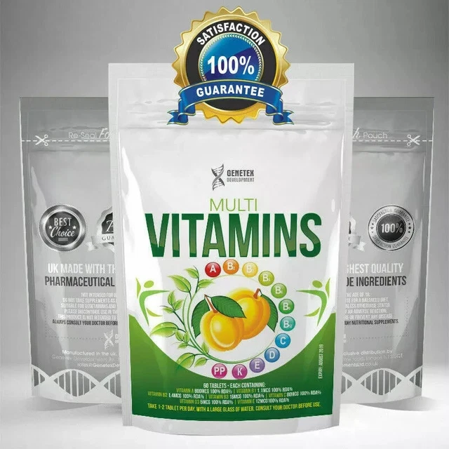 MULTI VITAMINS & Minerals Tablet Healthy Dietary, Multi-vitamin ...