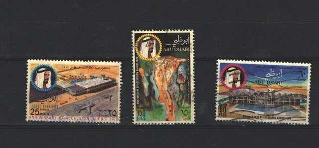 ABU DHABI UAE Arab Emirates Postal Used Set Of Stamps Lot (Uae 353) £11 ... ABU DHABI UAE Arab Emirates Postal Used Set Of Stamps Lot (Uae 353) £11 ...