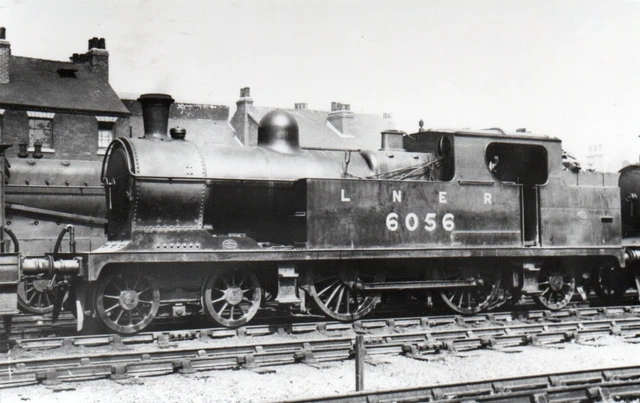 LNER CLASS C13 4-4-2T No 6056 at NEEPSEND MPD REAL PHOTO by REAL ...