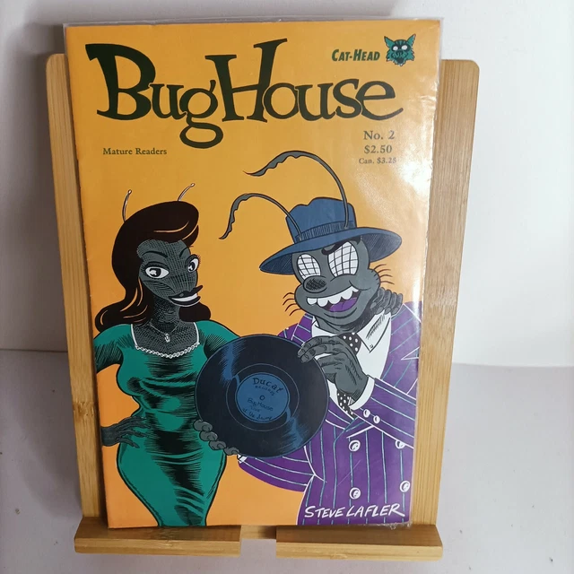 BUGHOUSE NO 2. underground comics Steve Lafler Vintage Collectable Comic cartoon EUR 9,32 ...