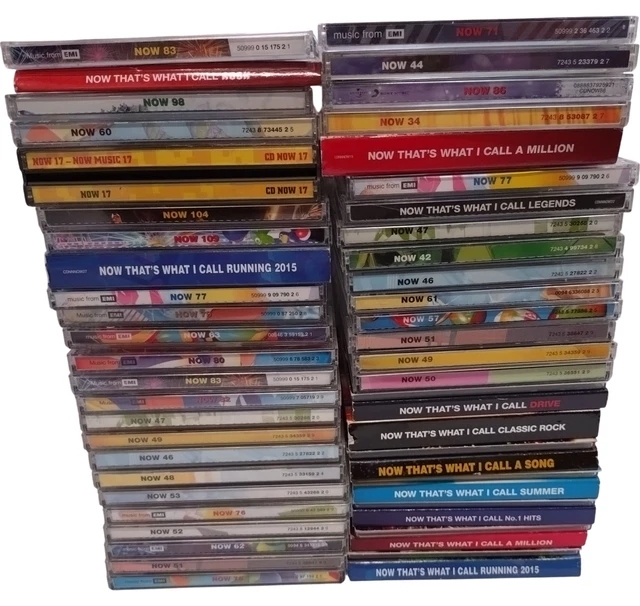 NOW THAT'S WHAT I Call Music CD Collection Mixed Lot 30+ CDs Job Lot ...
