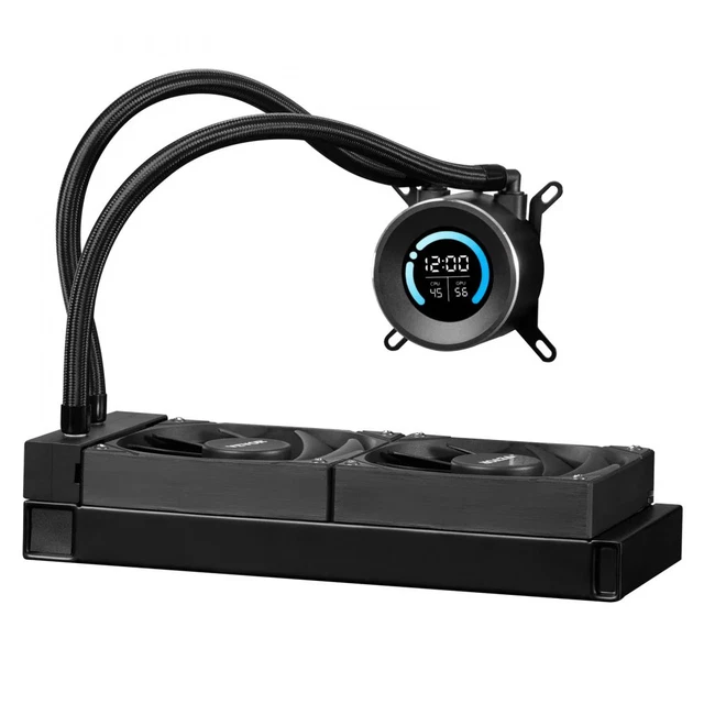 VEVOR CPU LIQUID Cooler AIO CPU Water Cooler with 120 mm PWN Fans for ...