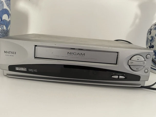 MATSUI VN-9720 VCR VHS Nicam NTSC Video Cassette Player Recorder No ...