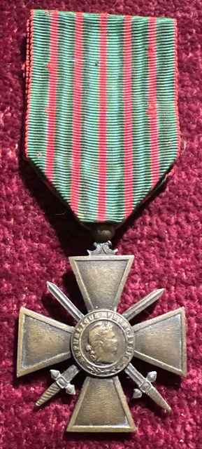 WW1 FRENCH CROIX De Guerre 1914 - 1917 War Cross Army Military £15.99 ...