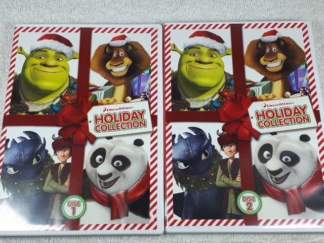 DREAMWORKS HOLIDAY COLLECTION Box Set DVD Shrek Kung Fu Panda Christmas ...