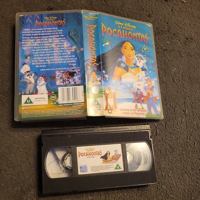 WALT DISNEY CLASSICS - Pocahontas (VHS, 2000) £5.00 - PicClick UK