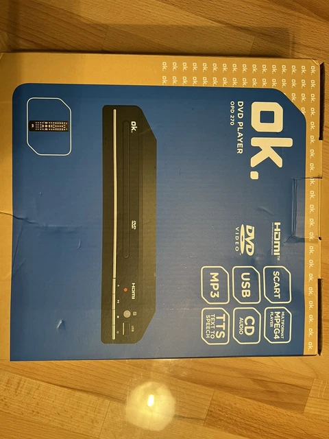 DVD SPIELER OK. OPD 270 NEU OVP HDMI SCART USB MP3 MPEG 4 EUR 28,99 ...