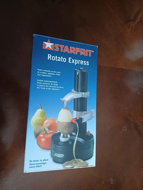 STARFRIT ROTATO EXPRESS Fruit Potatoes Vegetables Peeler -new in box £4 ...