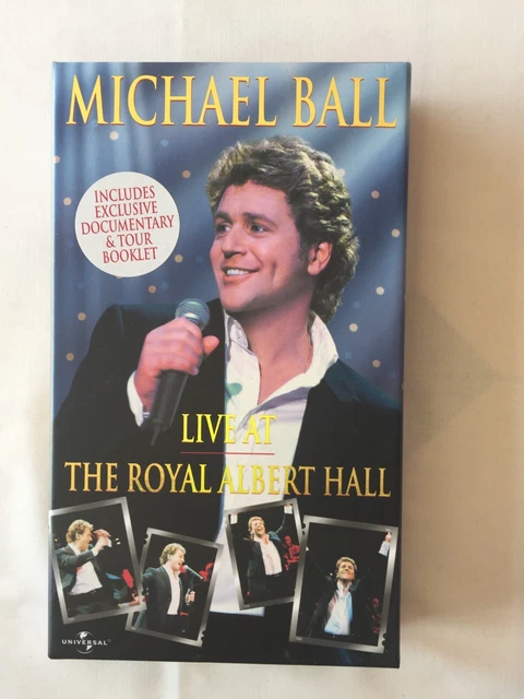 MICHAEL BALL - Live At The Royal Albert Hall (VHS, 2000) £1.30 ...