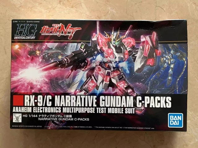 BANDAI (HGUC-222) 1:144 HG RX-9/C Narrative Gundam C-Packs $68.99 ...