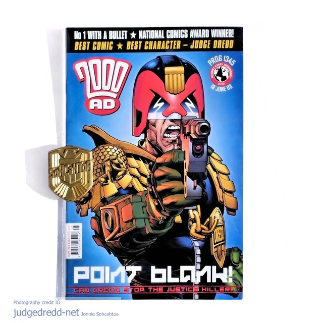 2000AD PROG 1345 Judge Dredd Comic Issue Very Good to Excellent ...