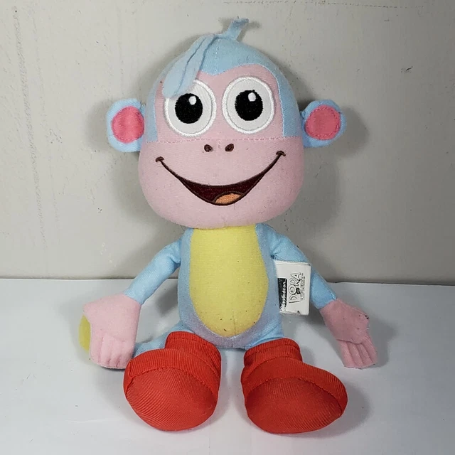 DORA THE EXPLORER Boots Plush Blue Monkey 2013 Nickelodeon Stuffed ...