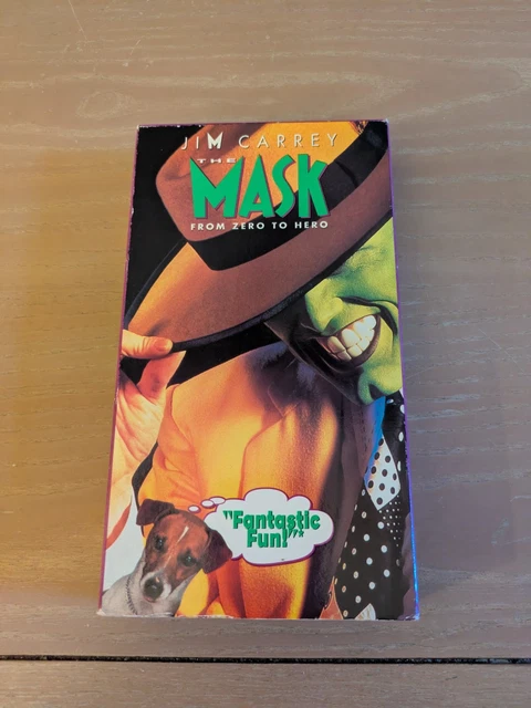 THE MASK FROM Zero to Hero VHS Movie 1995 Full Screen Edition Jim ...