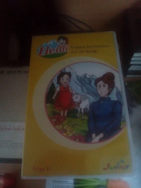 VHS VIDEOCASSETTE Heidi Folge 11 Fräulein Rottenmeier und die Berge EUR ...
