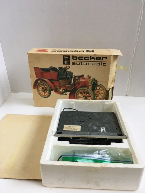 VINTAGE ORIGINAL BECKER EUROPA MU AM/FM Radio Mercedes Benz MO-812 *NOT ...