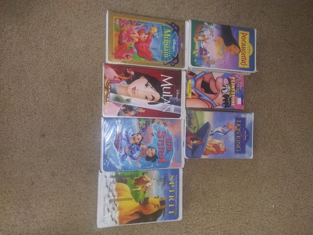 DISNEY VHS LOT £7.89 - PicClick UK