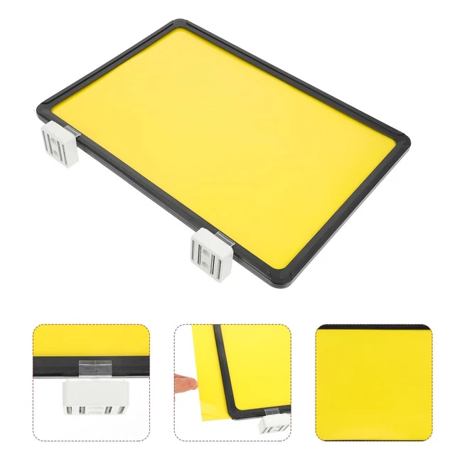 PARTITION SIGN MAGNETIC Classification Indicator Warehouse Guide £12.99 ...