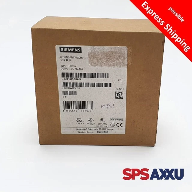 SIEMENS SIMATIC POWER supply SITOP PSE202U 6EP1961-3BA21 6EP1 961-3BA21 ...