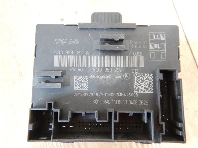 UNITÀ VW GOLF 7 Audi A3 Passat B8 Centralina 5Q0959392A Originale EUR ...