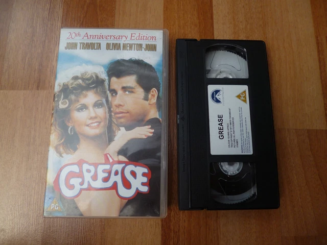 GREASE 20TH ANNIVERSARY Edition VHS Video Tape EUR 8,11 - PicClick FR