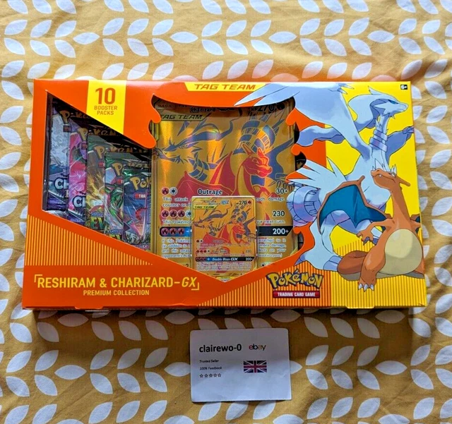 POKÉMON TCG: RESHIRAM & Charizard GX Premium Collection - Brand New and Sealed EUR 104,44 ...