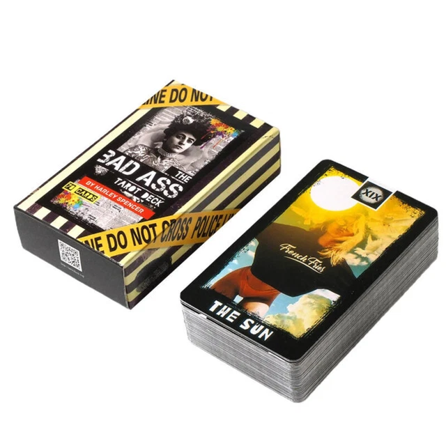 78X THE BAD Ass Tarot Deck Board Game Card Games Fortune Telling Game ...